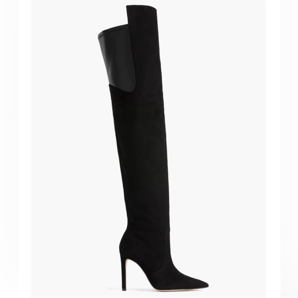 Good American | Shoes | Good American The Emma Overtheknee Boots Black ...